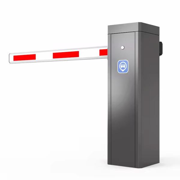 Quality Non Spring Intelligent Adjustable Arm Barrier Gate DC24V Motor High Speed 1.2s for sale