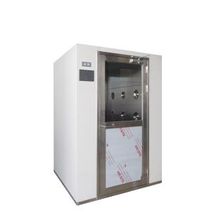 Quality 800W x 1400D x 1960H Stainless Steel Air Shower for Clean Rooms Cleanroom for sale