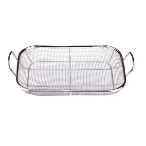 Quality Portable Perforated Baking Tray , Sterilization Stainless Steel Wire Basket for sale