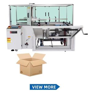 Quality Automatic Flaps Sealing Machine for Food Industry Packing Line Carton Case Box for sale