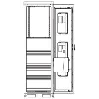 Quality DC Input Energy Cabinet , Telecom Street Cabinets 2200×800×1200mm LionRock ODM for sale