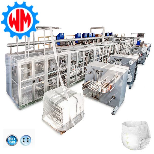 Quality 800pcs/min Full Servo Baby Diaper Making Machine PLC Control wiht CE Global Export for sale
