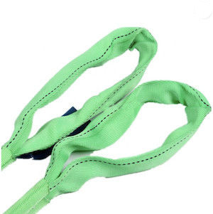 Quality 100% Polyester Round Lifting Sling Eye And Eye , 2 Ton Lifting Slings,1-10m for sale