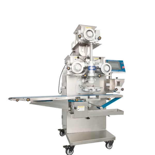 Quality Spiral Type Cookie Biscuit P170 Automatic Encrusting Machine Double Filling for sale