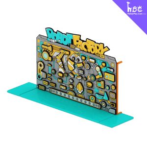 Quality OEM Indoor Wooden Wall Panel for Playgrounds, Dry-Hang Installation for sale