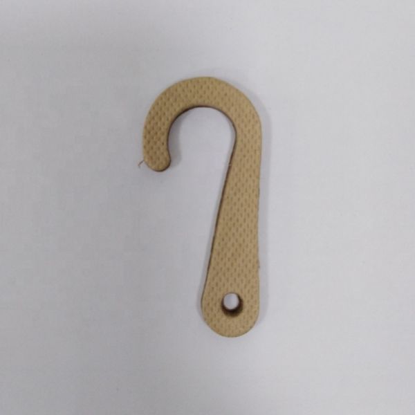 Quality Multifunctional Natural Color Socks Paper Hanger Cardboard J Hook For Display for sale
