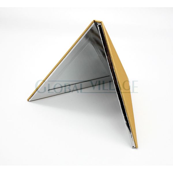 Empty Cardboard Triangle Eyeshadow Palette C2S Paper Customized Color ...