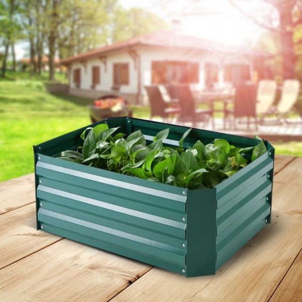Quality CE 0.3mm Thick L60cm Galvanized Raised Beds for sale