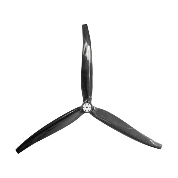 Quality 55'' 3 Blade CW CCW Carbon Fiber Drone Propellers For 23850 BLDC Motor Heavy Lift Drone Motor for sale