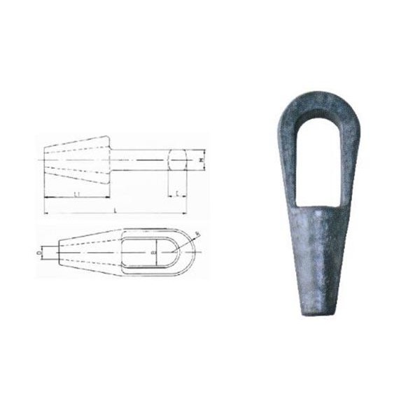 Quality JTR-ST05 JIS Type Closed Wire Rope Sockets for sale