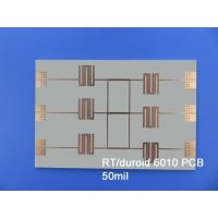 Quality RT/Duroid 6010 RF PCB 50mil 2 Layer Rigid PCB With Advanced Features for sale