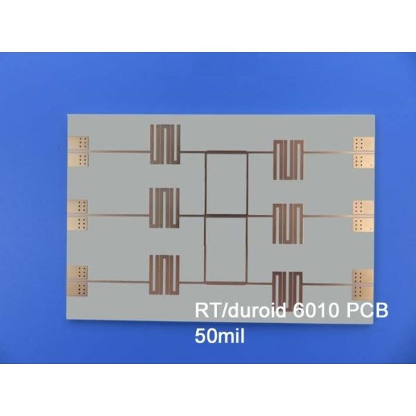 Quality RT/Duroid 6010 RF PCB 50mil 2 Layer Rigid PCB With Advanced Features for sale
