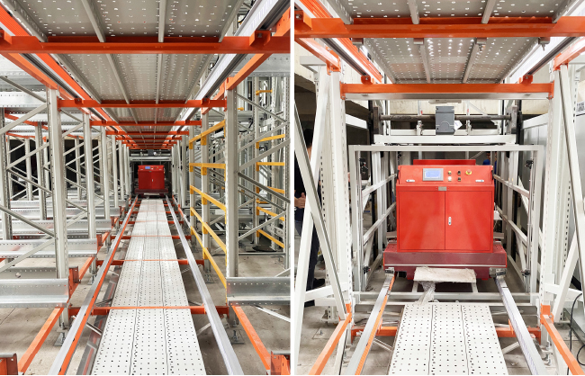 Radio Shuttle Cart And Carrier For Automatic Storage And Retrieval System ASRS  Warehouse Storage Racking