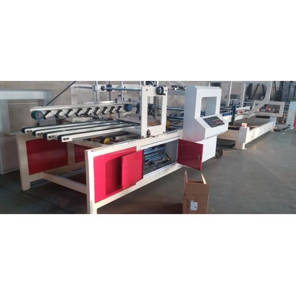 Quality 5 Ply Cardboard Carton Folder Gluer Machine 1200mm Double Sheet for sale