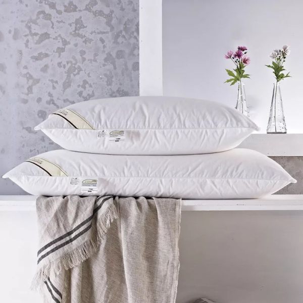 Quality Rectangle Duck Down Hotel Like Pillows King Size Hotel Pillows With Woven for sale