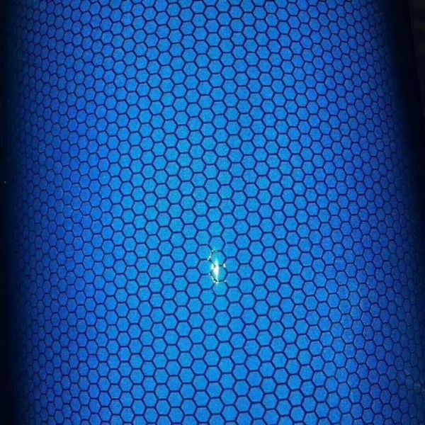 Quality Graphic Honeycomb Reflective Vinyl Sheets Sheeting Rolls Material with Yellow for sale