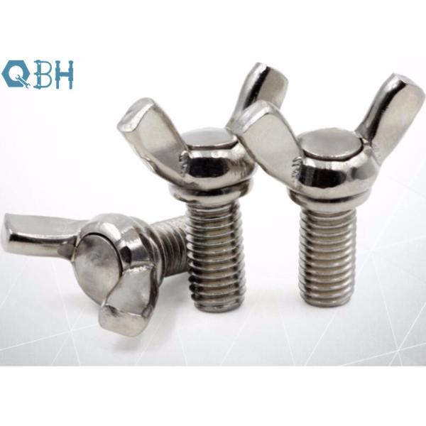 Quality Rounded 304 316 Stainless Steel Wing Screws DIN 316 for sale