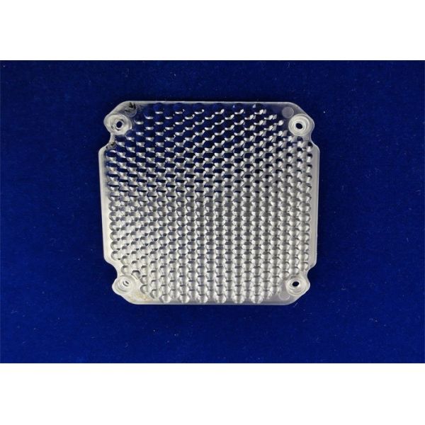 Quality Design / Custom Made OEM / ODM ROHS Plastic Lens Array Compound eye lens Colorless PC Material for sale