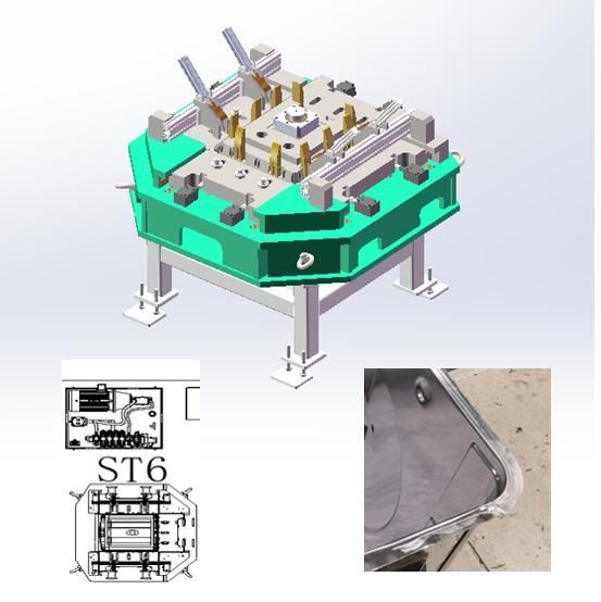 Dishwasher Tub Manufacturing Line (bottom, top and wrapper roll seaming)