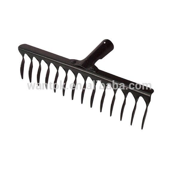 Quality Effortless Yard Maintenance with Durable Garden Rake and Twisted Teeth Design for sale