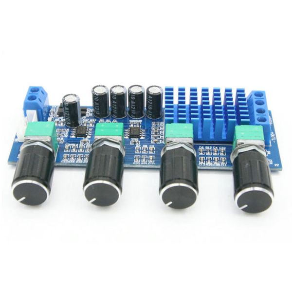Quality 12-24V Digital Audio Amplifier Board with 80W Output and 45 Times Magnification for sale