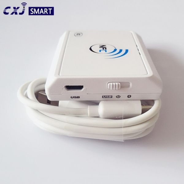 Quality Wireless Bluetooth NFC Card Reader IOS Android ACR1311U-N2 81g Weight for sale