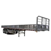 Quality Leaf Spring Suspension 40ft Side Wall Cargo Semi Trailers for Bulk Cargo for sale