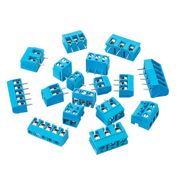 Quality TC Terminal Block With Spring And Screw TC 5.08 Good Toughness And No Crack pcb for sale