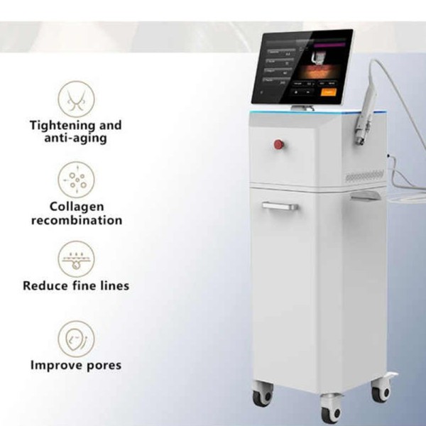 Quality Medical Grade Skin Remodeling System White RF Microneedling Machine For Collagen Induction for sale