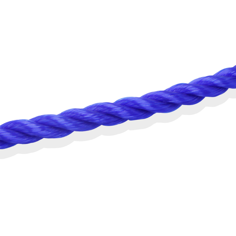 Quality 3 Strands Plastic PP Polypropylene Rope Twisted Fishing Net Rope Packaging for sale