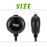 China Plastic 420 Ml / Min Mini Silent Fish Tank Pump factory