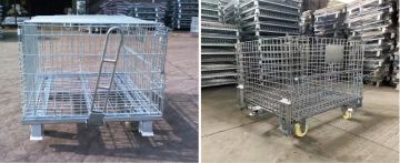 Galvanized Wire Mesh Container