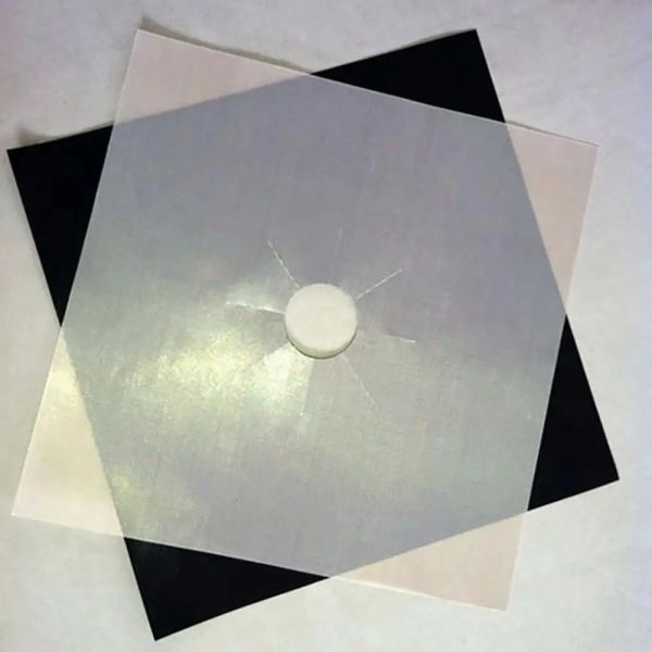 Quality Reusable Square Foil Gas Hob Protector Liner Tray for Eco-Friendly Kitchen for sale