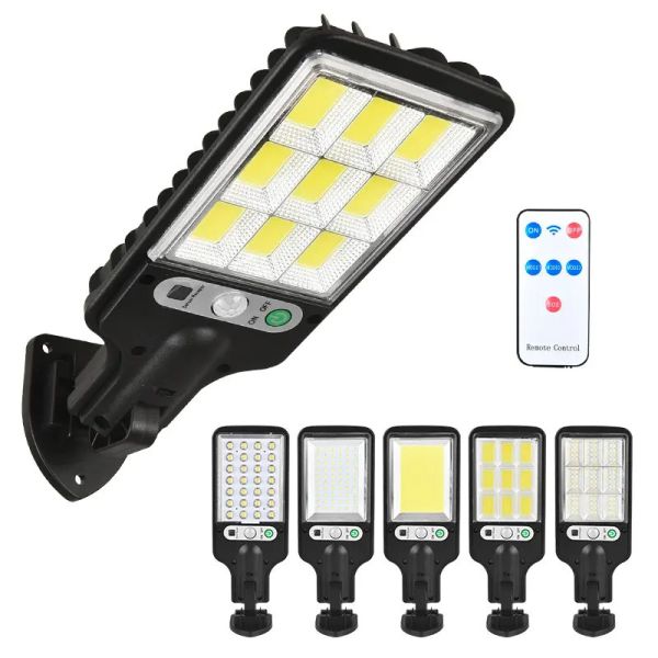 Quality Solar Garden Light High Lumen Sensor Security Wall Street Lamp for Outdoor for sale
