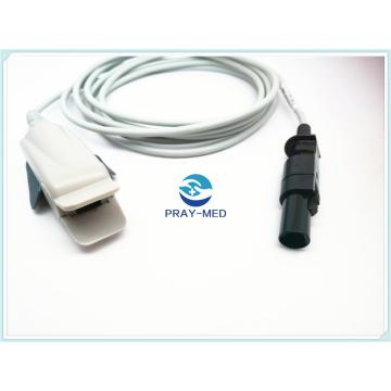 Quality Spacelabs Adult Spo2 Sensor Black Mental 7 Pin Connector Import Chips for sale