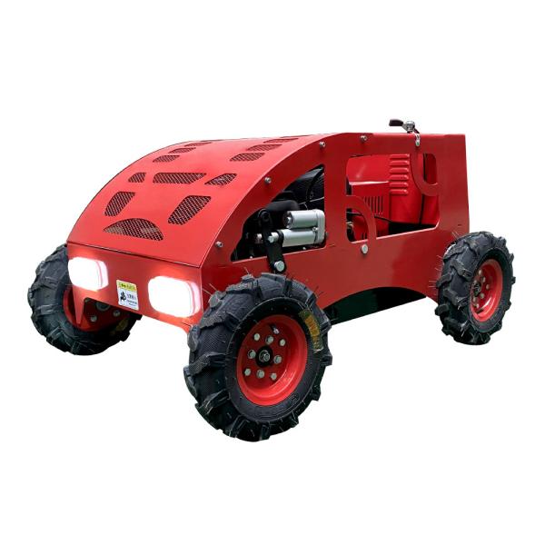 Quality Fast Rotary Cutting Wheeled Electric Automatic Lawn Mower 130kg HT750 for sale