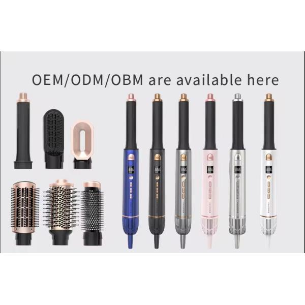 Quality New Design 2024 Hot Sale 6 In 1 Multi Function Styler Air Wrap LCD Display Hot for sale