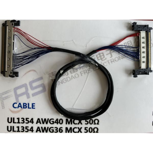 Quality 0.3mm LVDS Wire Harness 30AWG 20 Pin Cable Laptop Screen for sale