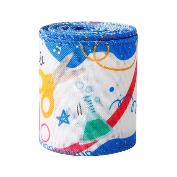 Quality Choose from Our Catalogue Wired Burlap Ribbon for School Rulers in Car Print for sale