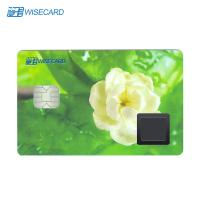 Quality Multi Purpose Card Payment Biometric RFID Card With Chip Magstripe for sale