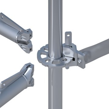 Quality Sturdy Industrial Ringlock System Scaffolding Q235 Steel Construction for Safe for sale