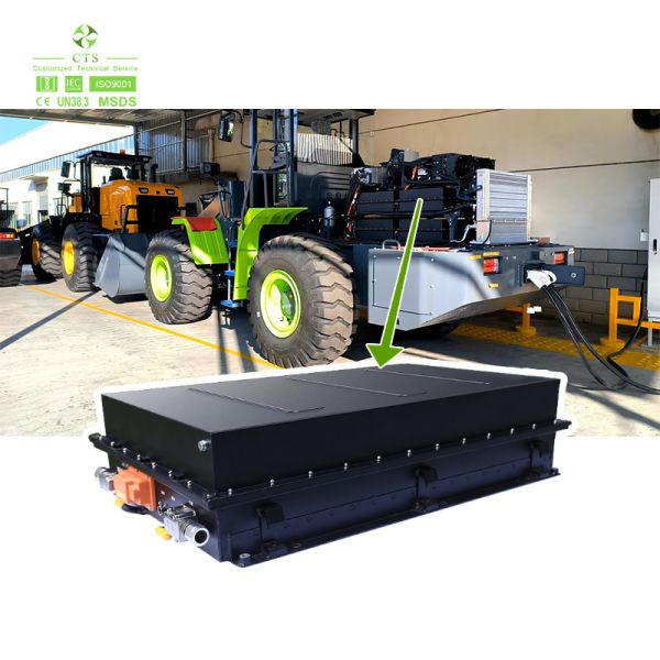 Quality CTS High Voltage Battery System 540V 614V 768V 100Kwh 200Kwh lithium ion battery for engineering construction machinery for sale