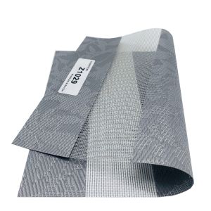 Quality ASTM G21 Zebra Dual Roller Shades Fabric for sale
