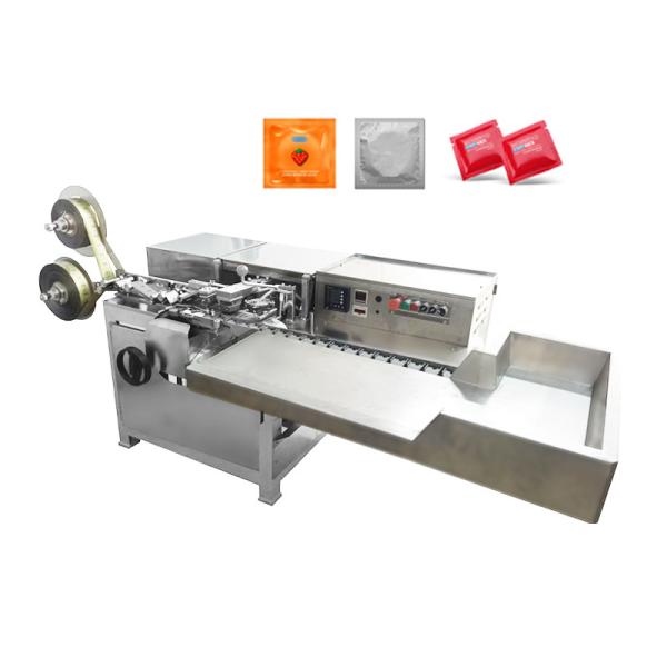 Quality PLC Automatic Packing Machinery Pillow or Condom Packing Machine for sale