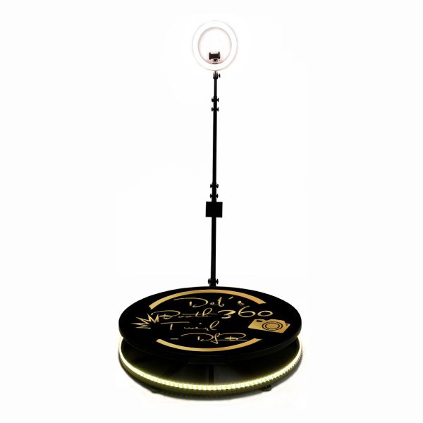 Quality Selfie Automatic 360 Photo Booth Machine 32 inch Platform Adjustable Speed for sale