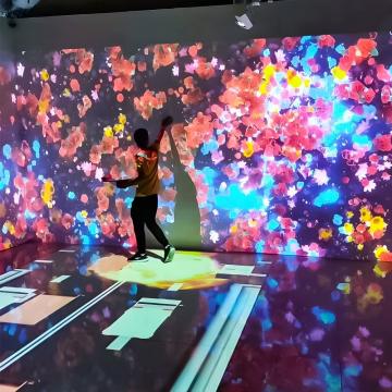 Quality 110V-250V Interactive Wall Projection Immersive For Exhibition Hall for sale