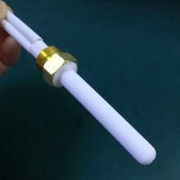 Quality Automotive MCH Ceramic Heater 120V 100W Electric Heating Element With Flange for sale