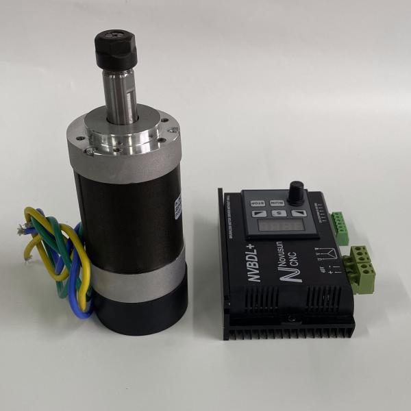 Quality Mini CNC Router Brushless Spindle Dc Motor 12000RPM 500W 0.4N.M for sale