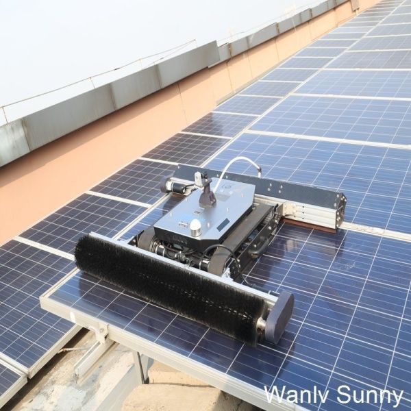 Quality Customized Solar Panel Cleaning Machine with High Pressure Pump and Extended for sale