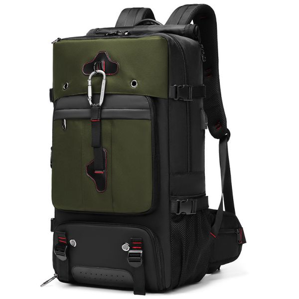 Quality Hard Handle Large Trekking Backpack Waterproof Hunting Backpack 56Litre for sale